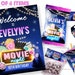 Movie Night Bundle Printable, Set Movie Night Printable, Movie Night ...