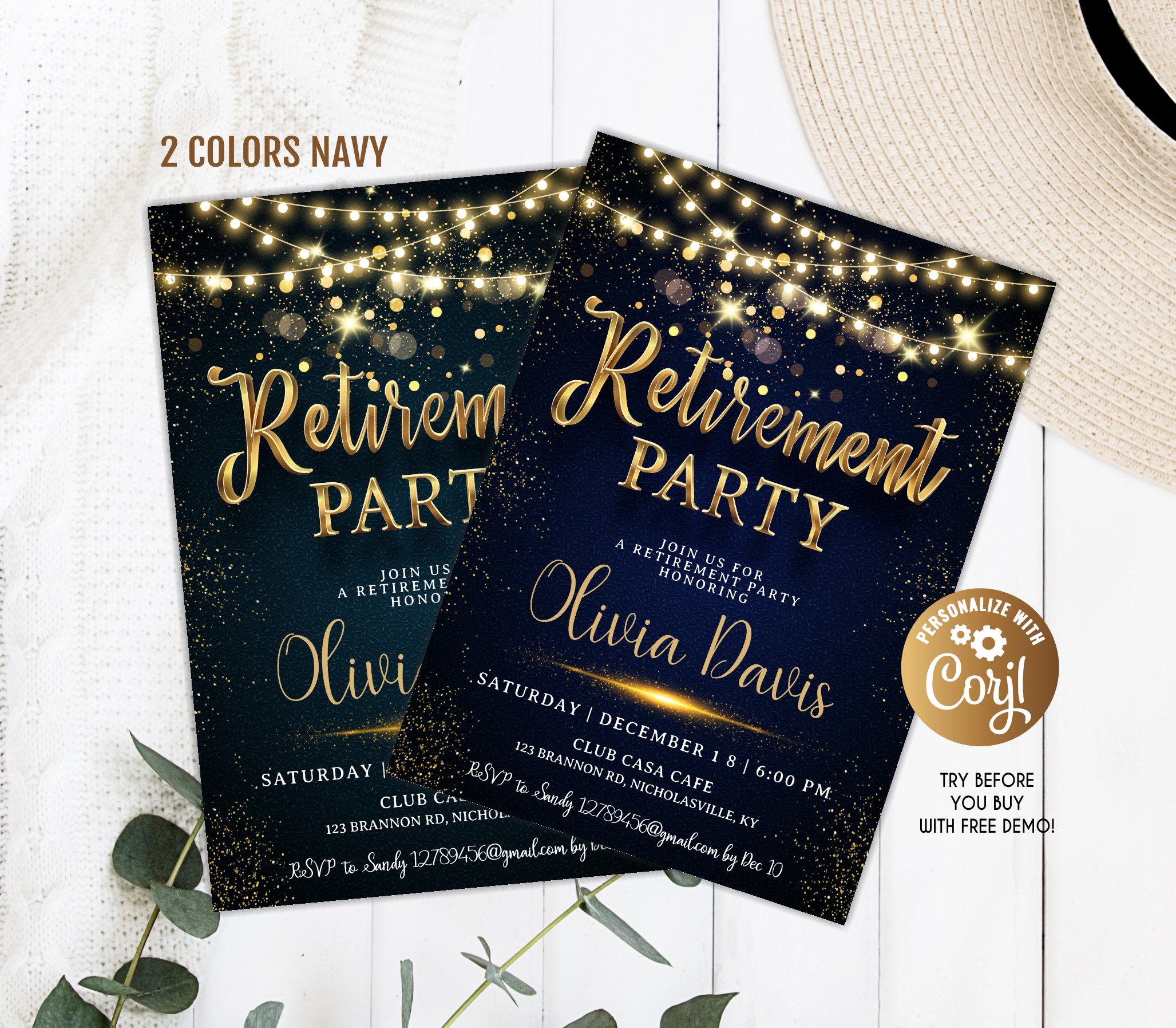 Navy Retirement Party