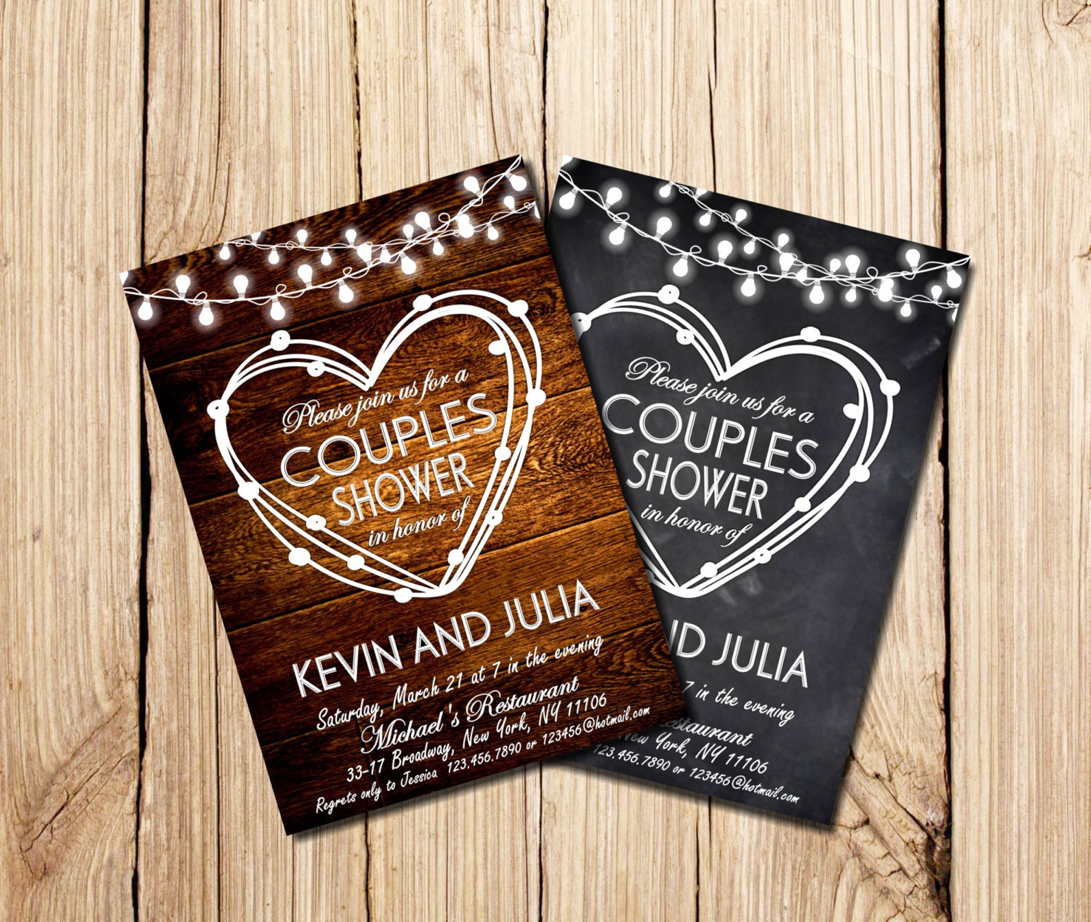 COUPLES SHOWER Invitation Printable Couples Shower - Etsy