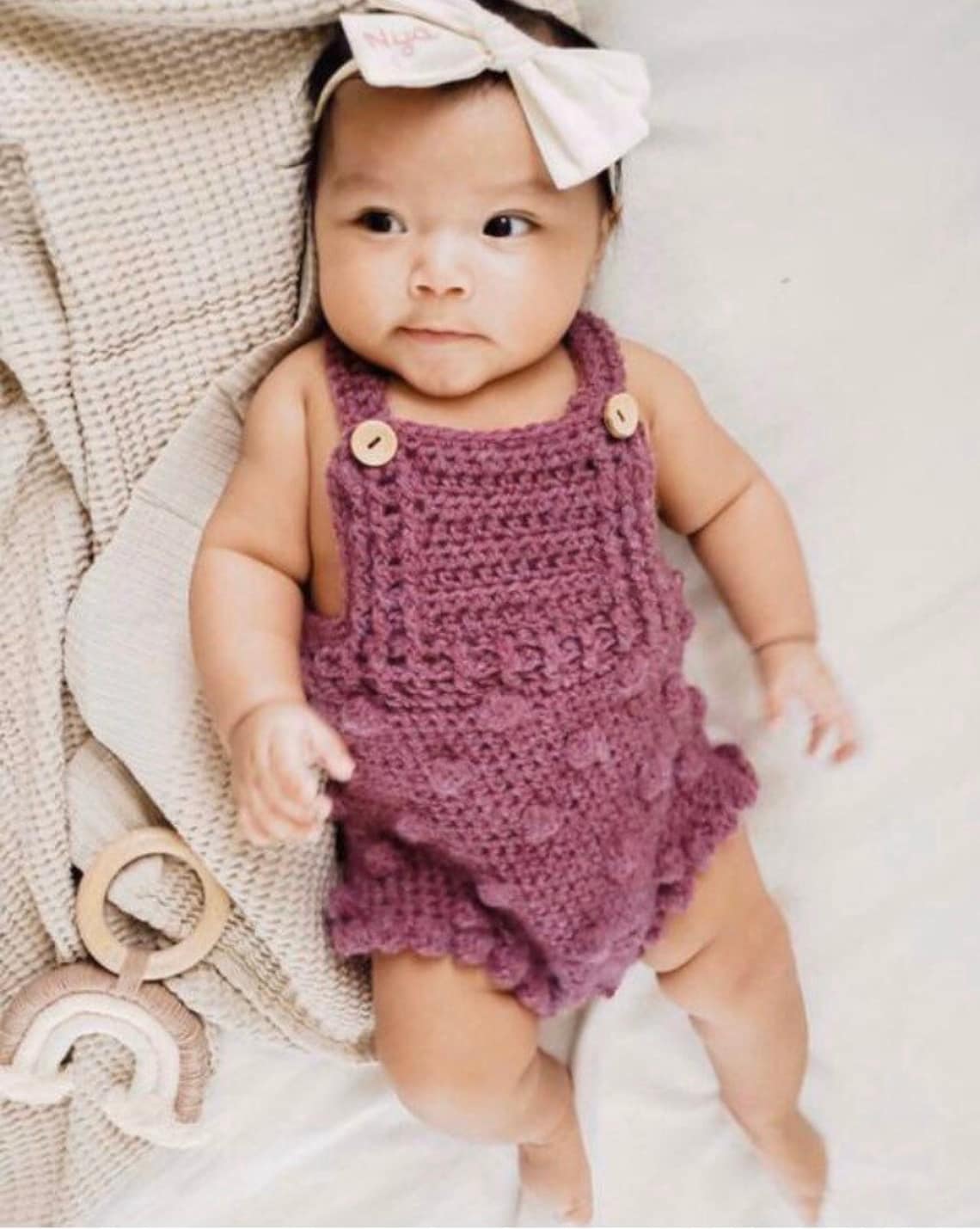 Crochet Romper Baby Pattern Crochet Romper Pattern Baby - Etsy