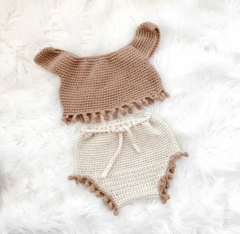 Bloomer Pattern ONLY - Baby Bloomer Pattern - Crochet Girl Shorts ...