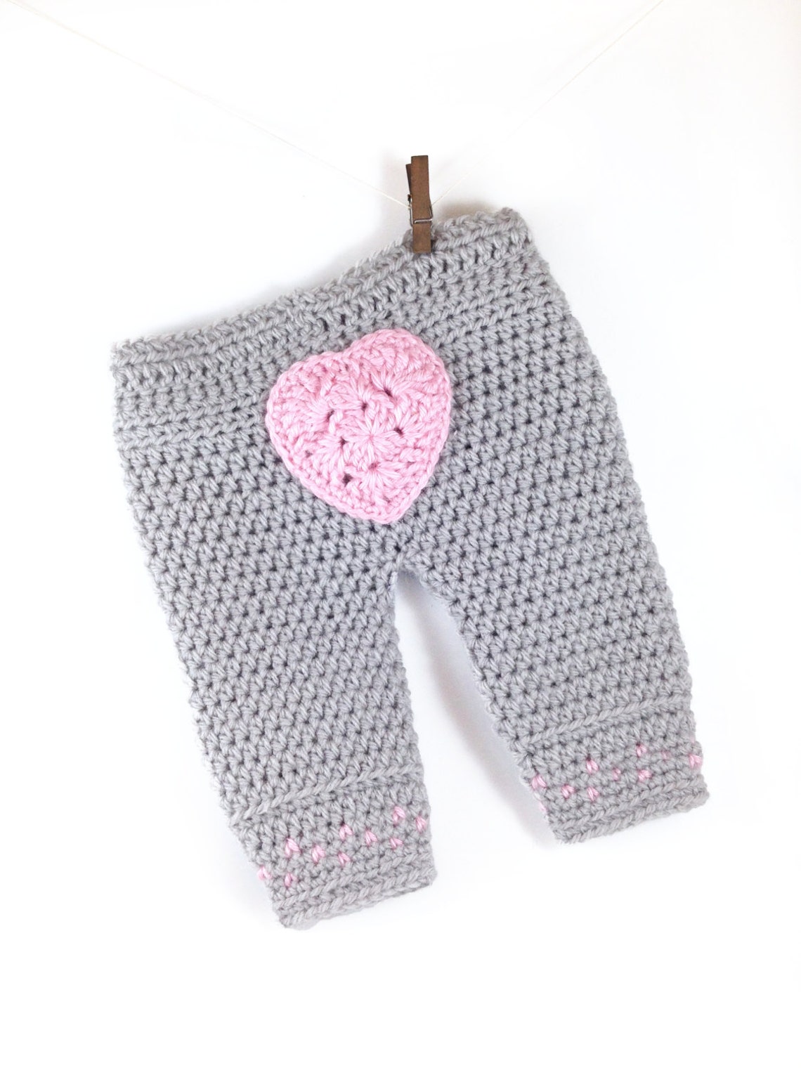 Crochet Baby Pants - Crochet Pattern Baby - Baby Pants Crochet Pattern ...