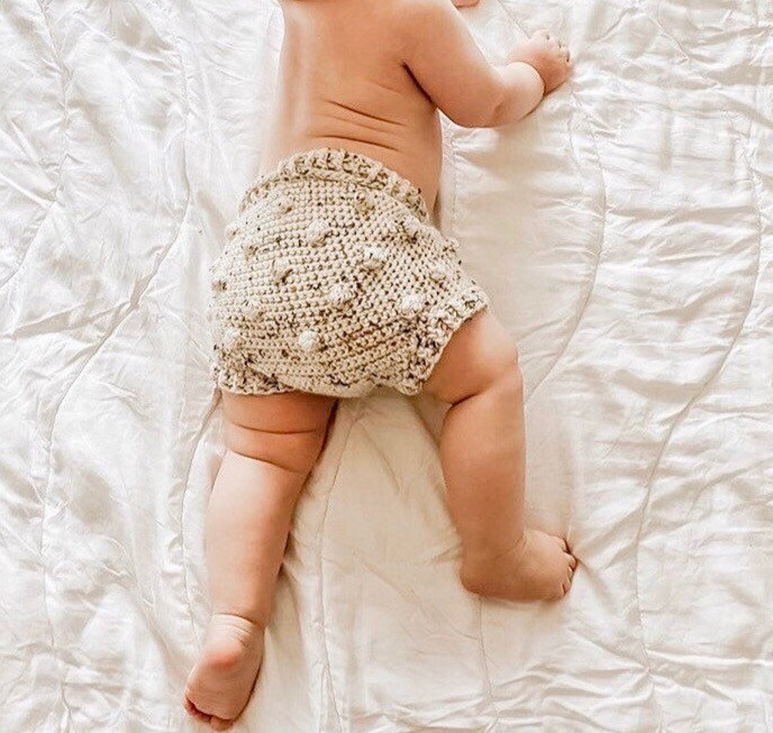 Baby Bloomer Pattern - Crochet Baby Bloomer - Crochet Baby Shorts ...