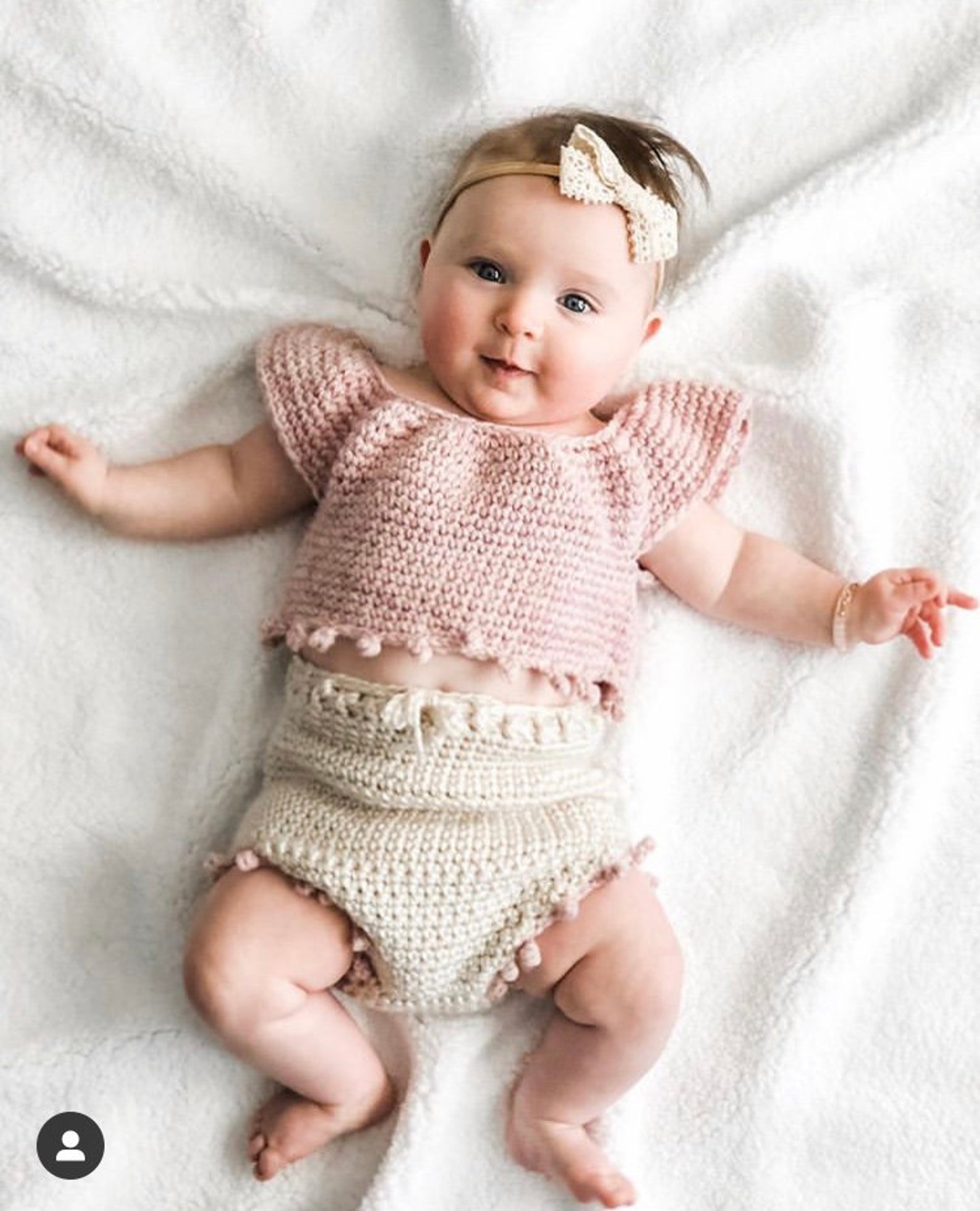 Bloomer Pattern ONLY Baby Bloomer Pattern Crochet Girl Shorts Pattern ...