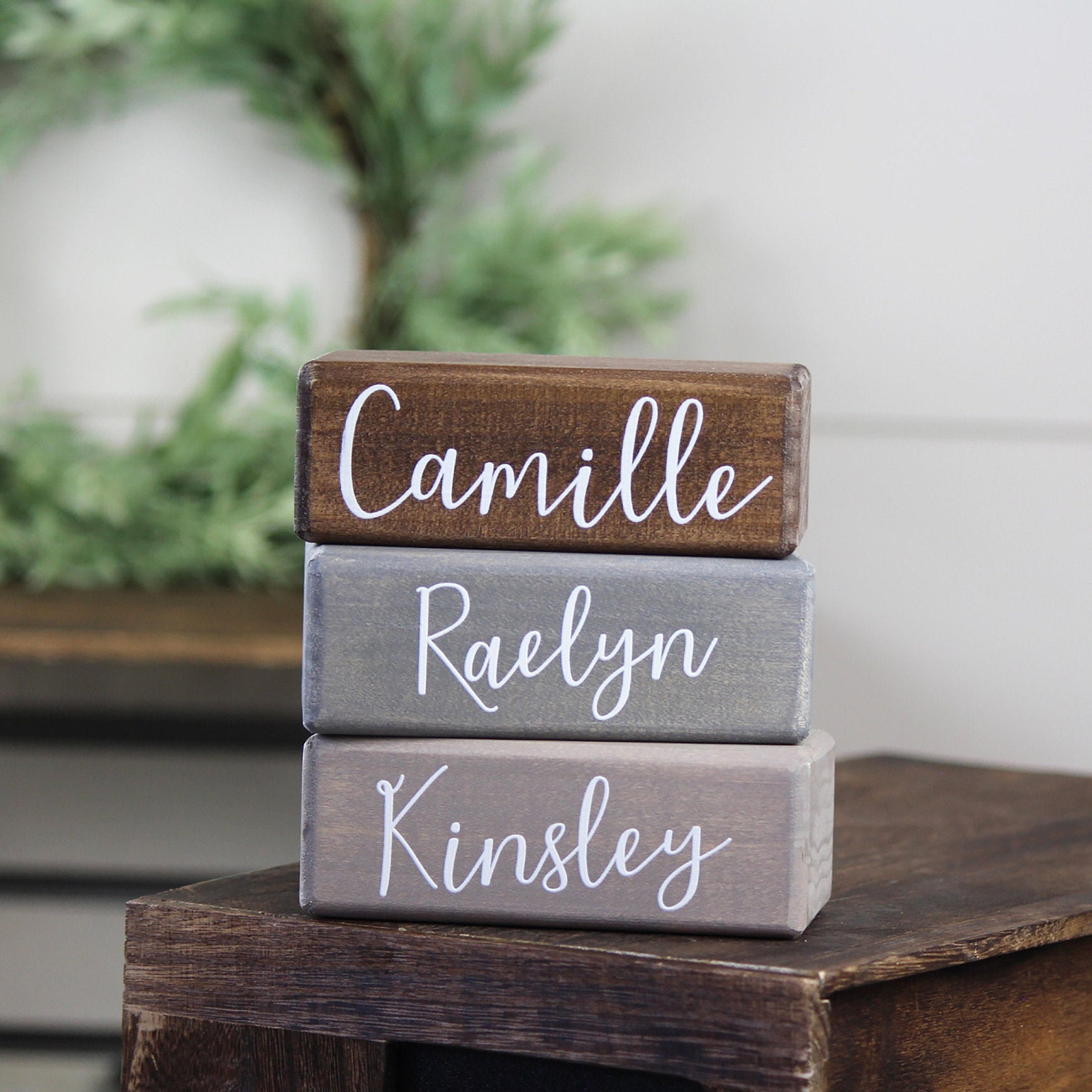 Custom Baby Milestone Blocks Age Blocks Baby Month Blocks - Etsy