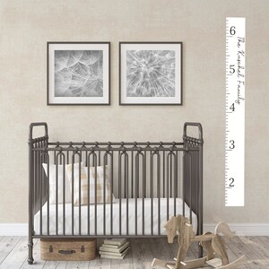 Modern Growth Chart Ruler 3D, Wooden Measuring Stick for Kids, Giant ...