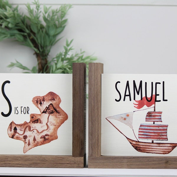 Pirate Bookend - Etsy