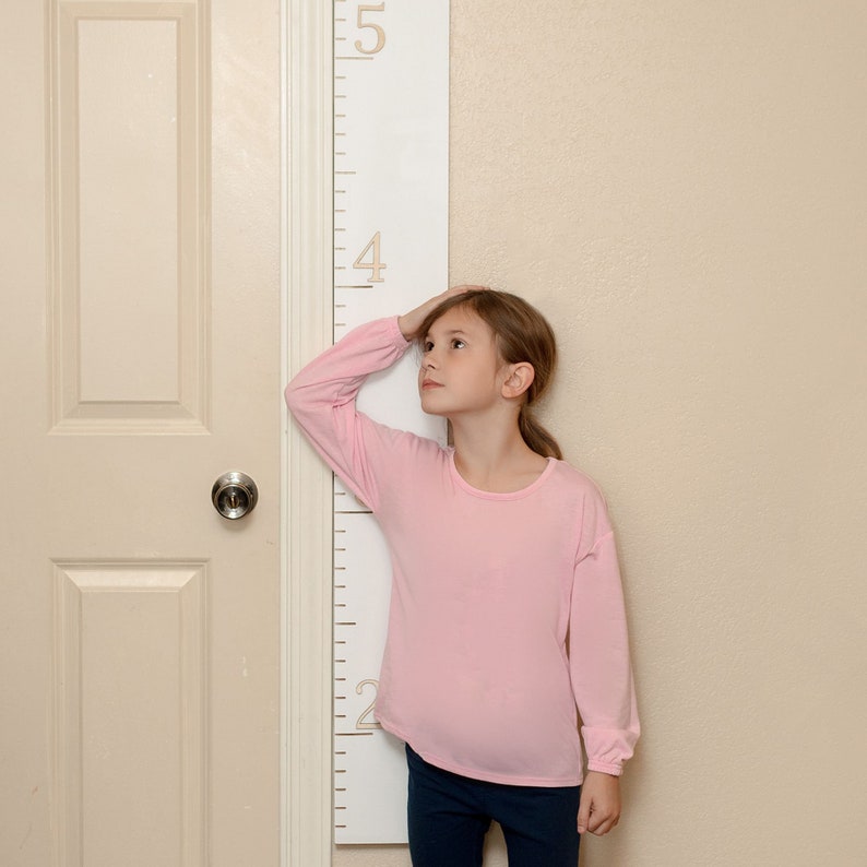 Growth Chart Ruler 3D Wooden Measuring Stick for Kids Giant - Etsy