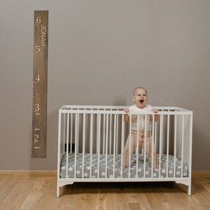 Growth Chart Ruler 3D, Wooden Measuring Stick for Kids, Giant Wall ...