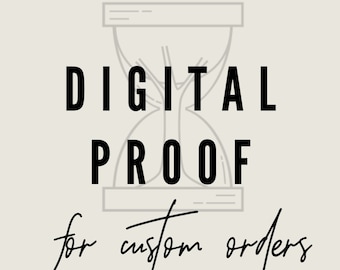 Digital Proof of Custom Product - Etsy