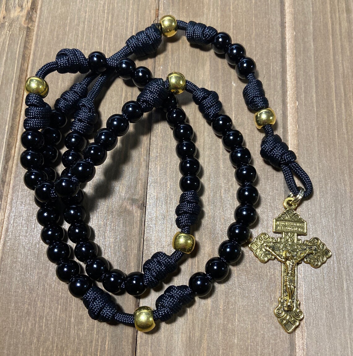 Catholic Rosary ~ Pardon Crucifix, Strong, Durable Paracord Rosary ...