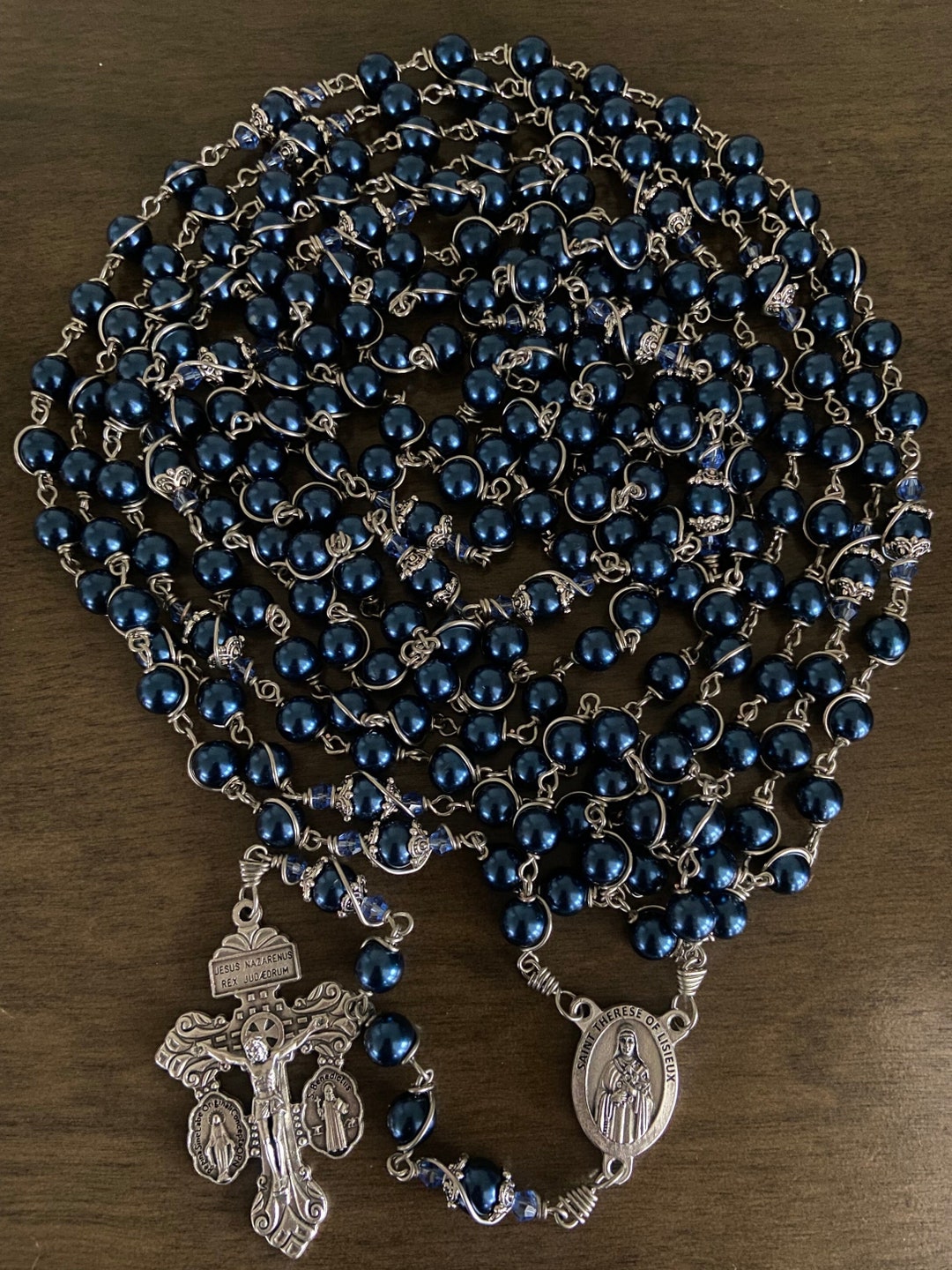 15 or 20 Decade Rosary, Unbreakable Rosary, St. Therese of Lisieux ...
