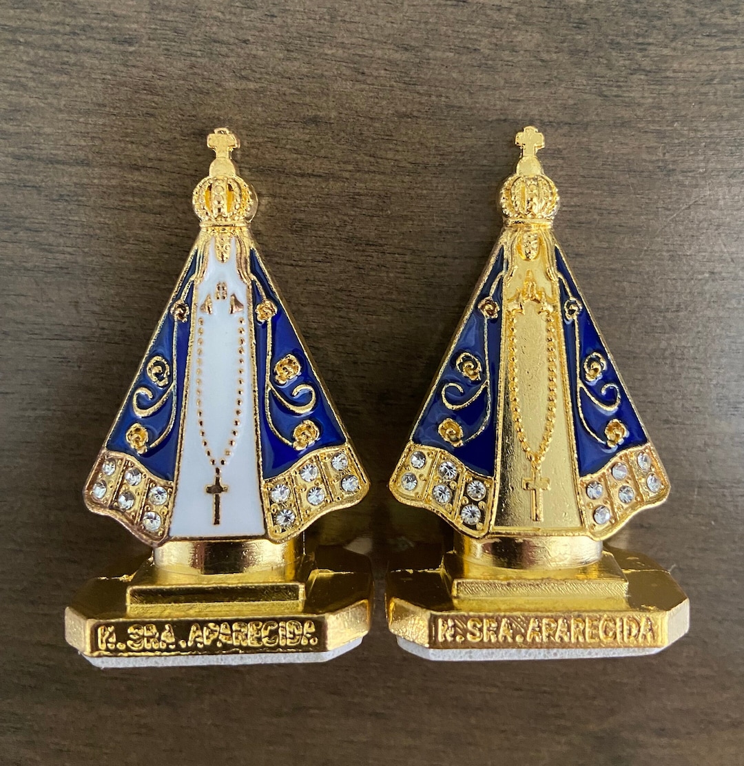 Our Lady of Aparecida, Patroness of Brazil, Catholic Small Statue, Car ...