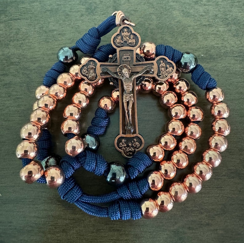 Catholic Rosary, 12 Apostles Crucifix, Strong, Large Durable Rosary ...