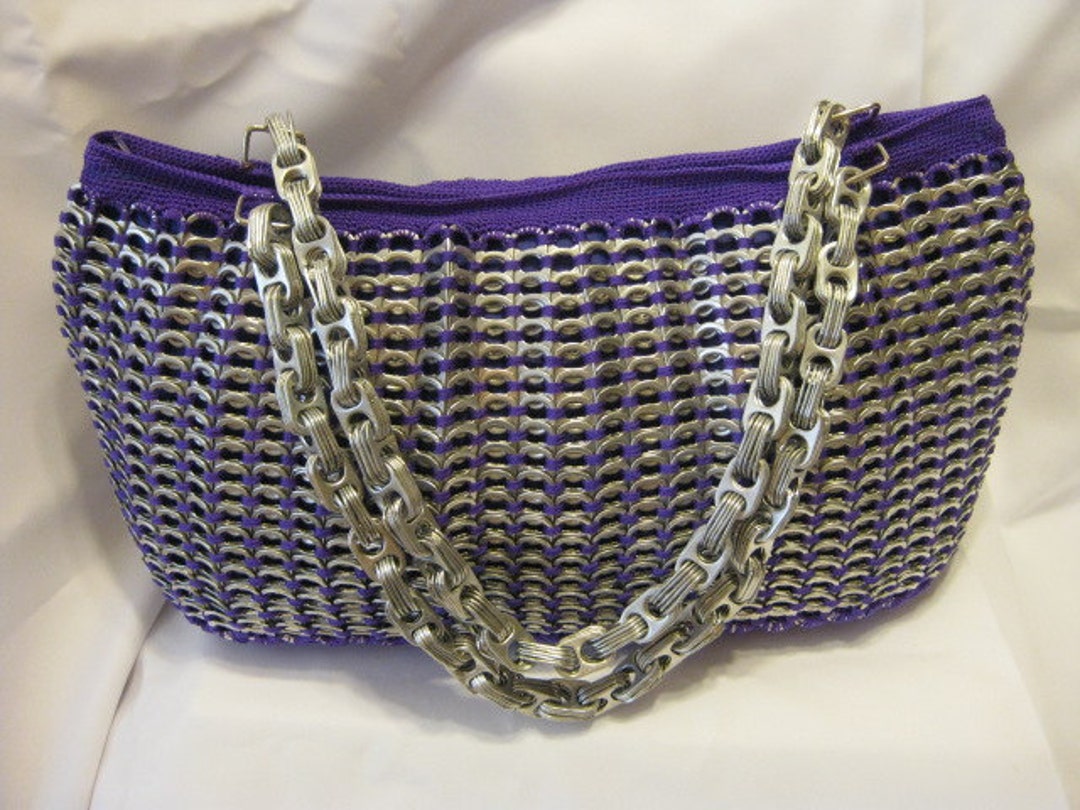 Recycled Soda Tabs Purse Handmade With Brand New Materials Handcrafted ...
