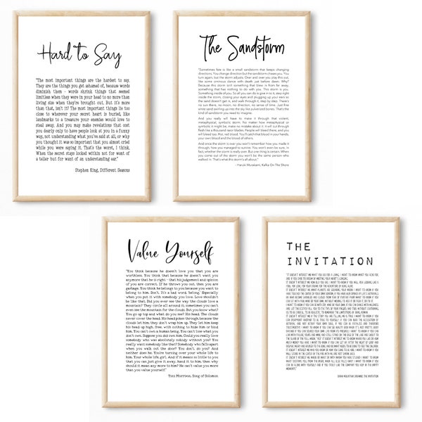 Custom Quote Print - Etsy