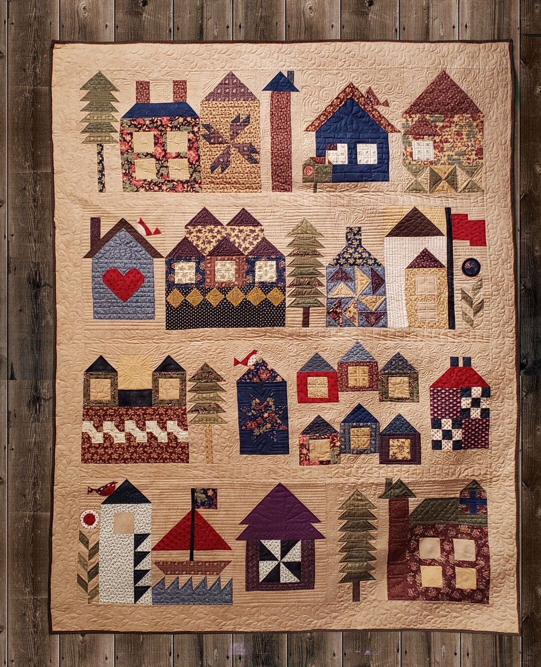 Be My Neighbor Quilt - Etsy