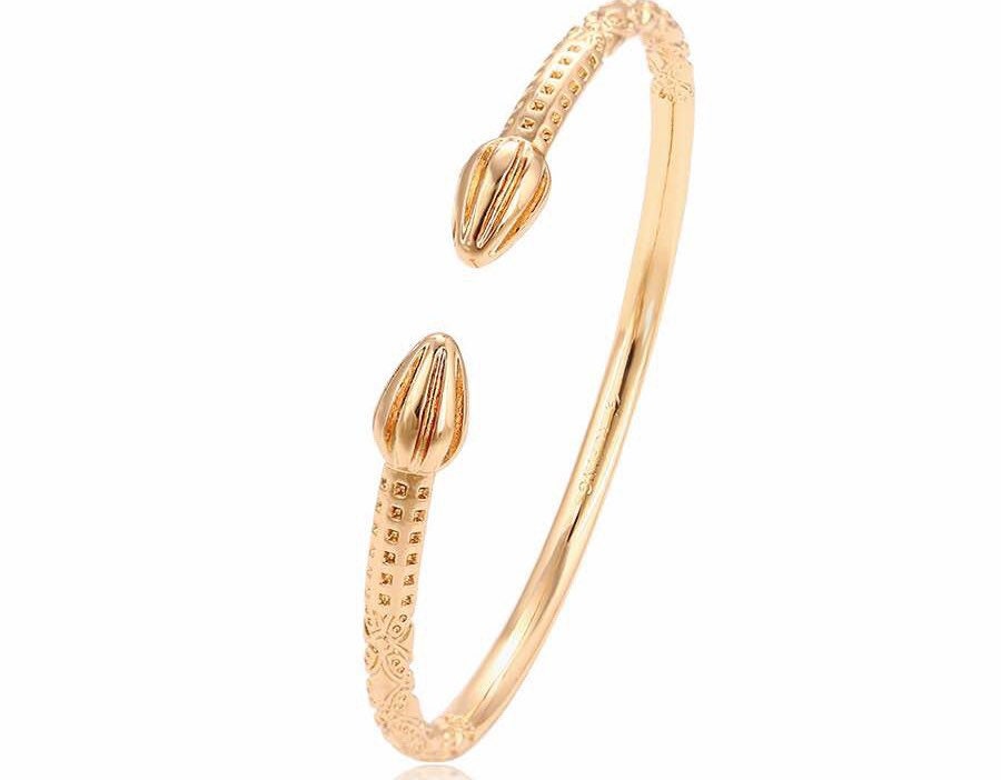 1 Pair (2) 14k Caribbean Bangles - Etsy