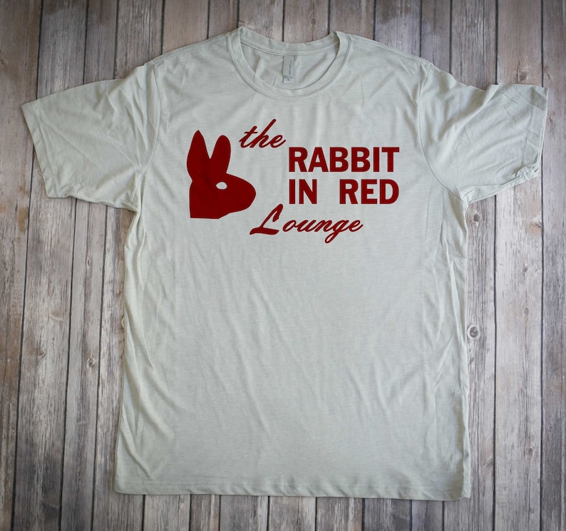 The Rabbit in Red Lounge Shirt - Etsy