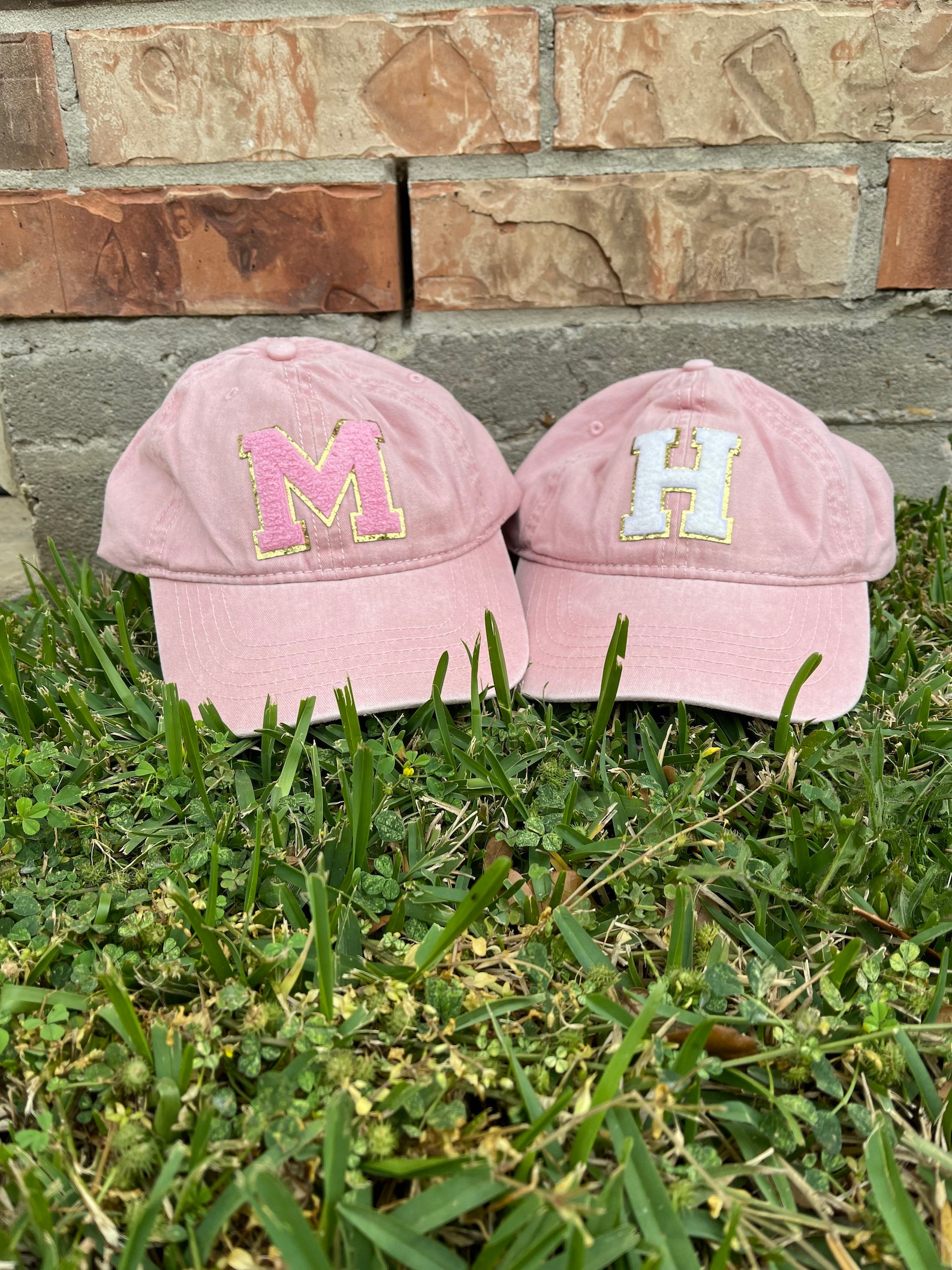 Initial Hat Varsity Letter Patch Hat Womens Baseball Cap - Etsy