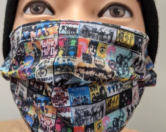 Beatles Face Mask | Etsy