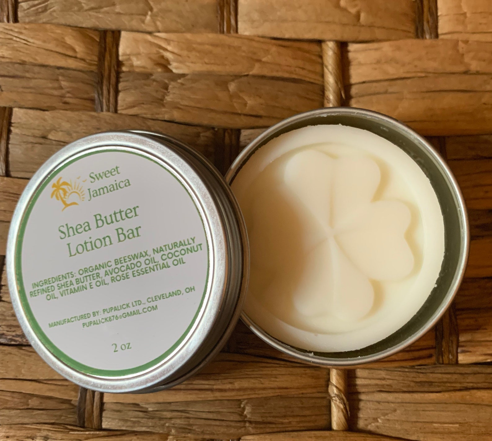Sweet Jamaica Shea Butter Lotion Bar | Etsy