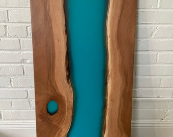 Live Edge Wood Wall Art | Etsy