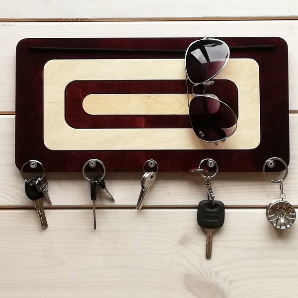 Modern Key Rack - Etsy