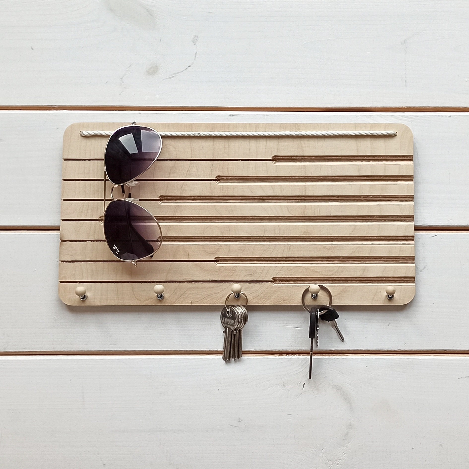Key shelf modern key holder key rack home sunglasses | Etsy