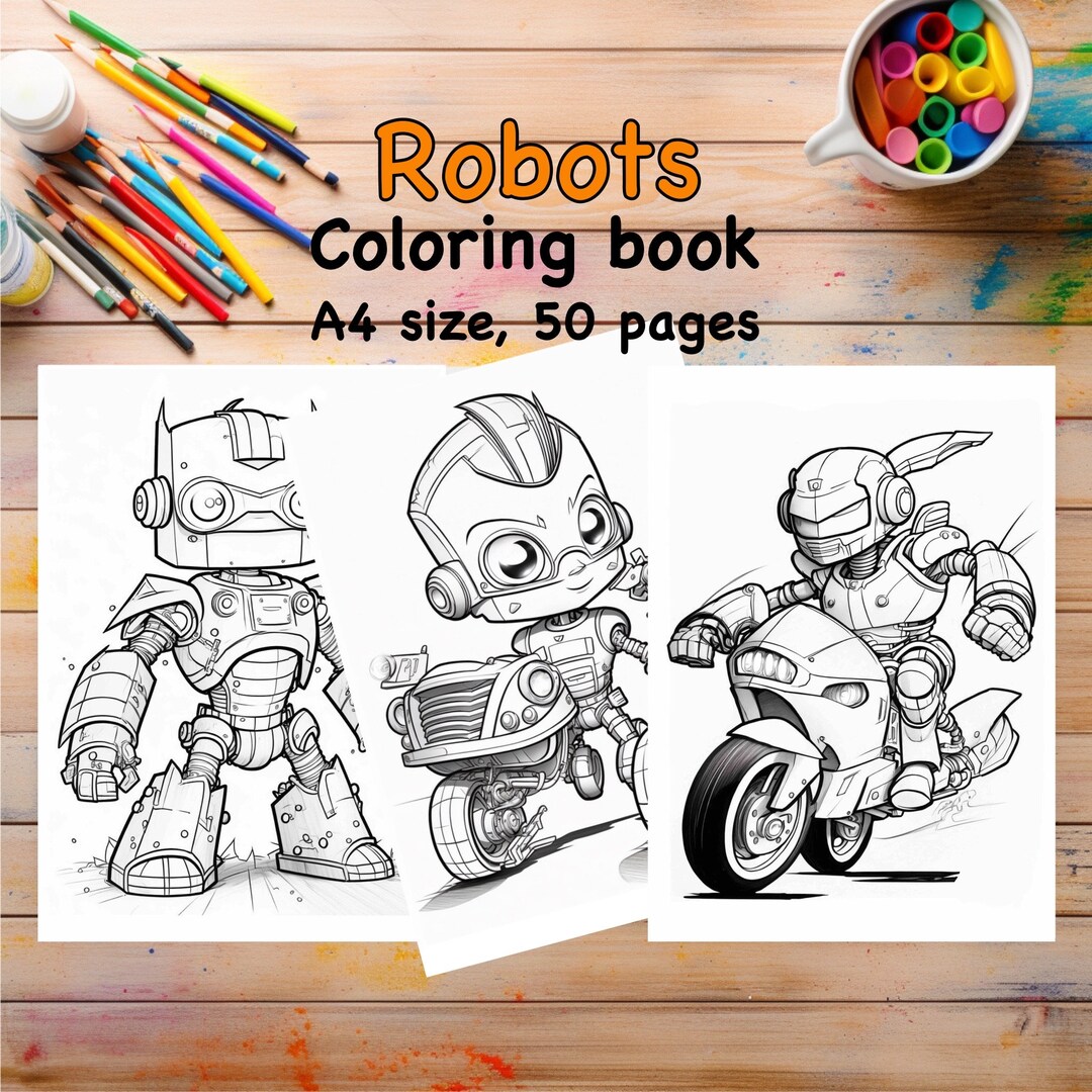 Pdf Coloring Book, Busy Book, Picture Book, Printable Coloring ...