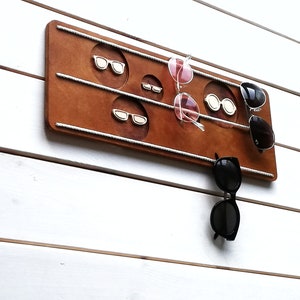 Wooden Sunglasses Rack Holder for Wall Sunglasses Holder - Etsy