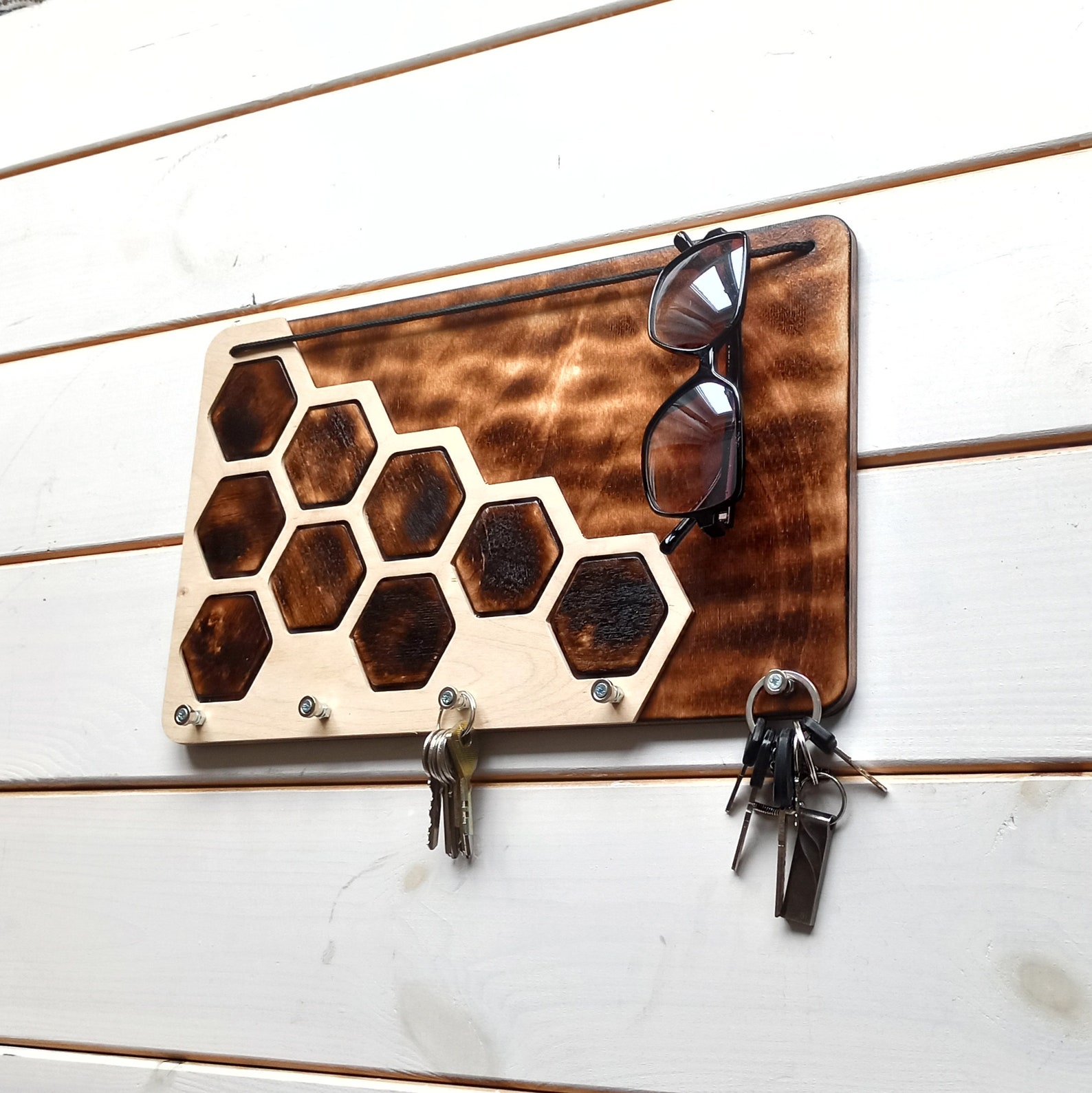 Key Shelf Modern Key Holder Key Rack Home Sunglasses - Etsy