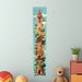Printable Family Kids Growth Chart Poster for Wall, Height Chart for ...