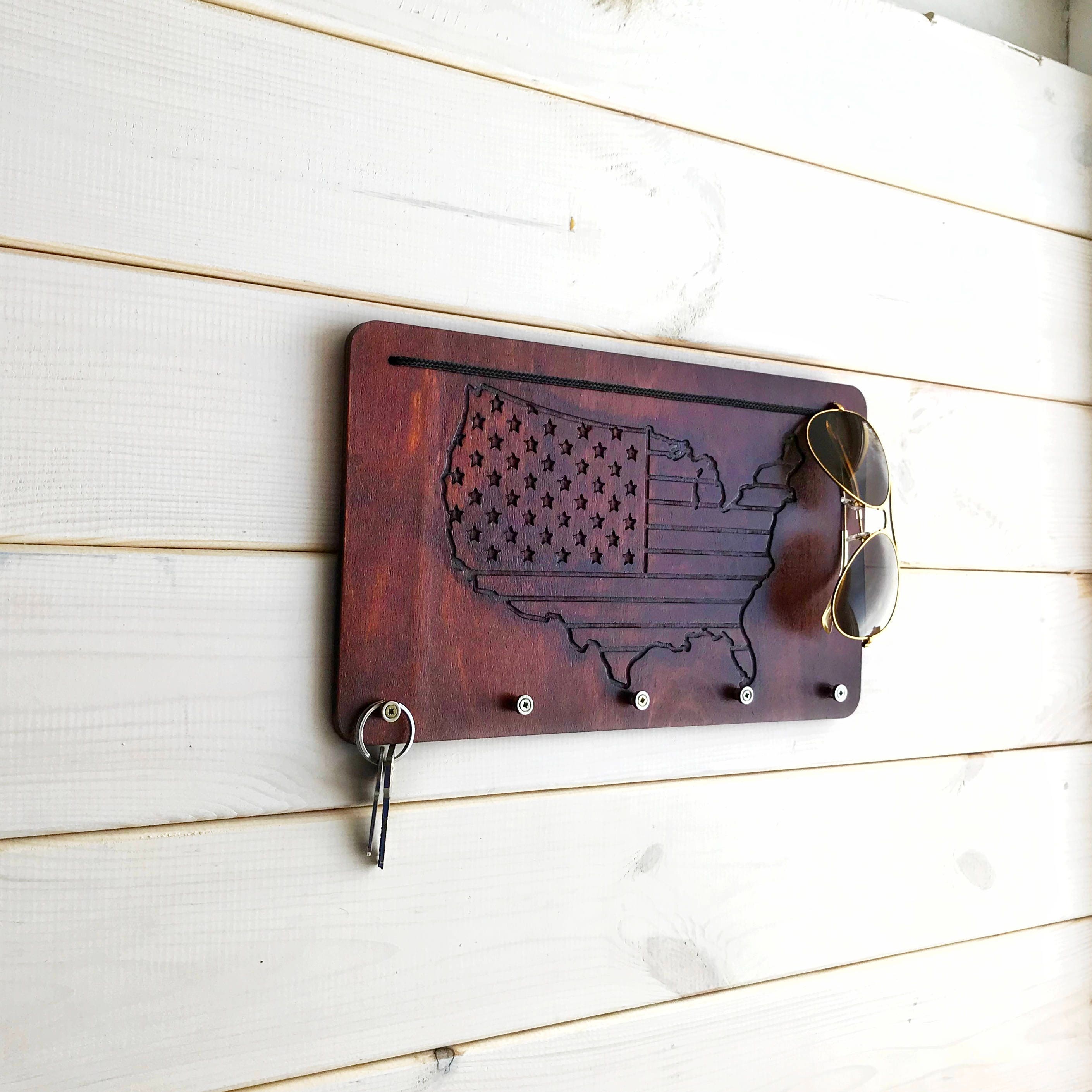 Key Holder Wood Key Holder Frames Key Hanger Key Hanger for | Etsy