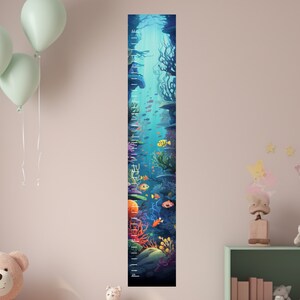 Printable Family Height Chart for Kids, Wall Height Growth Measure ...