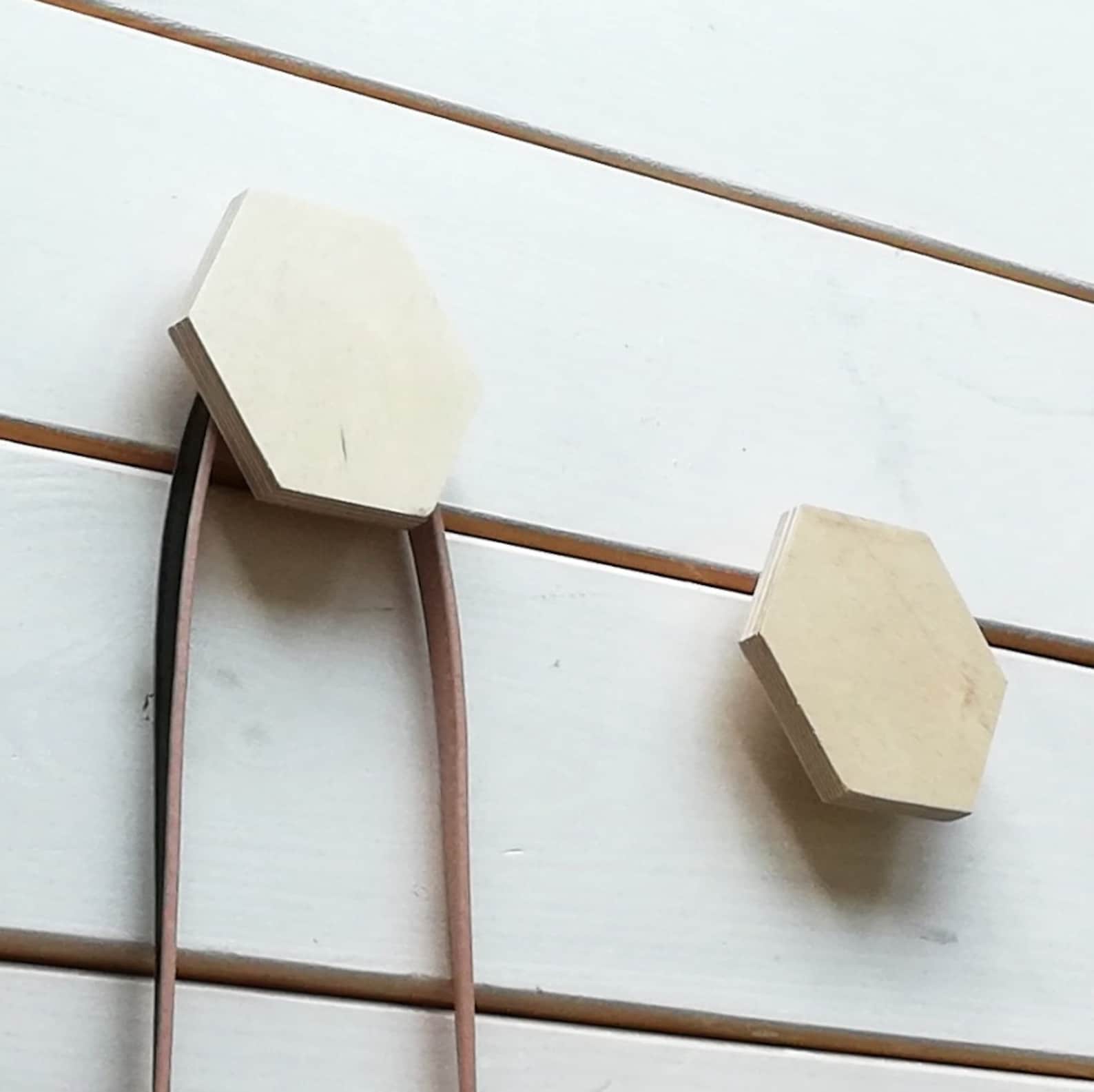 Set of 5 Wall Mounted Hooks Wall Hooks Modern Coat Hanger | Etsy