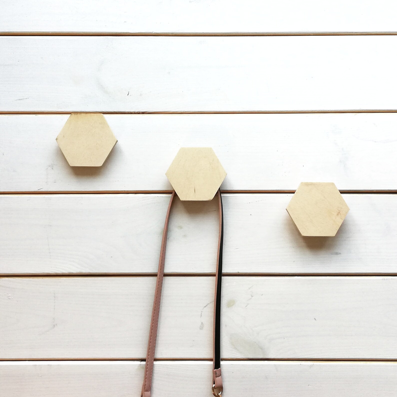 Set of 5 Wall Mounted Hooks Wall Hooks Modern Coat Hanger | Etsy