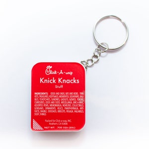 Chicken Nugget Sauce Keychain Storage Container Chick Fil A CFA - Etsy