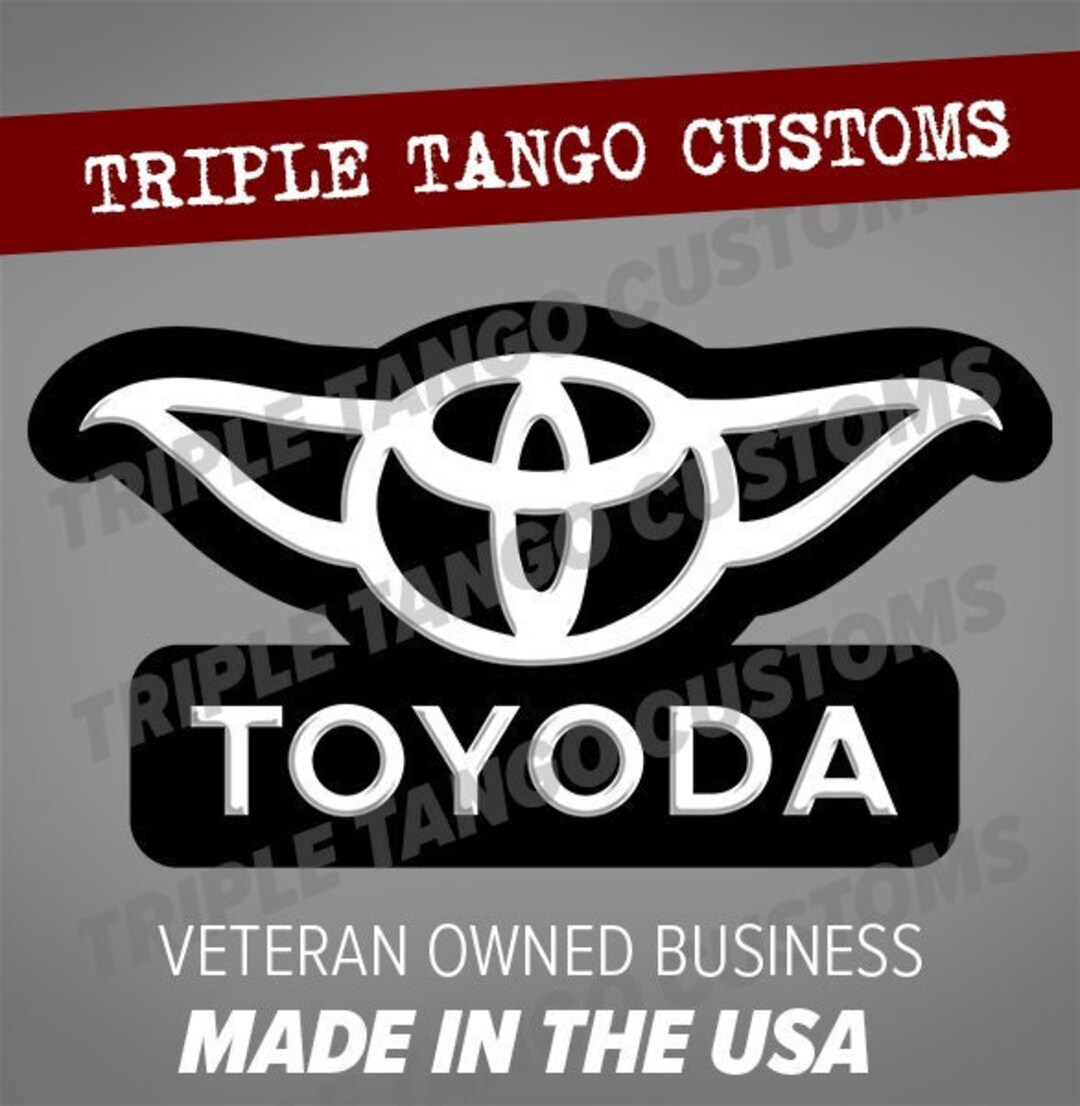 Toyoda Green Vinyl Decal Bumper Sticker Laptop Car Truck Toyota - Etsy