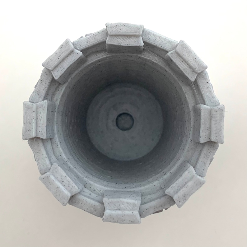 Tall Castle - Planter Pot - 3D Printed - Etsy