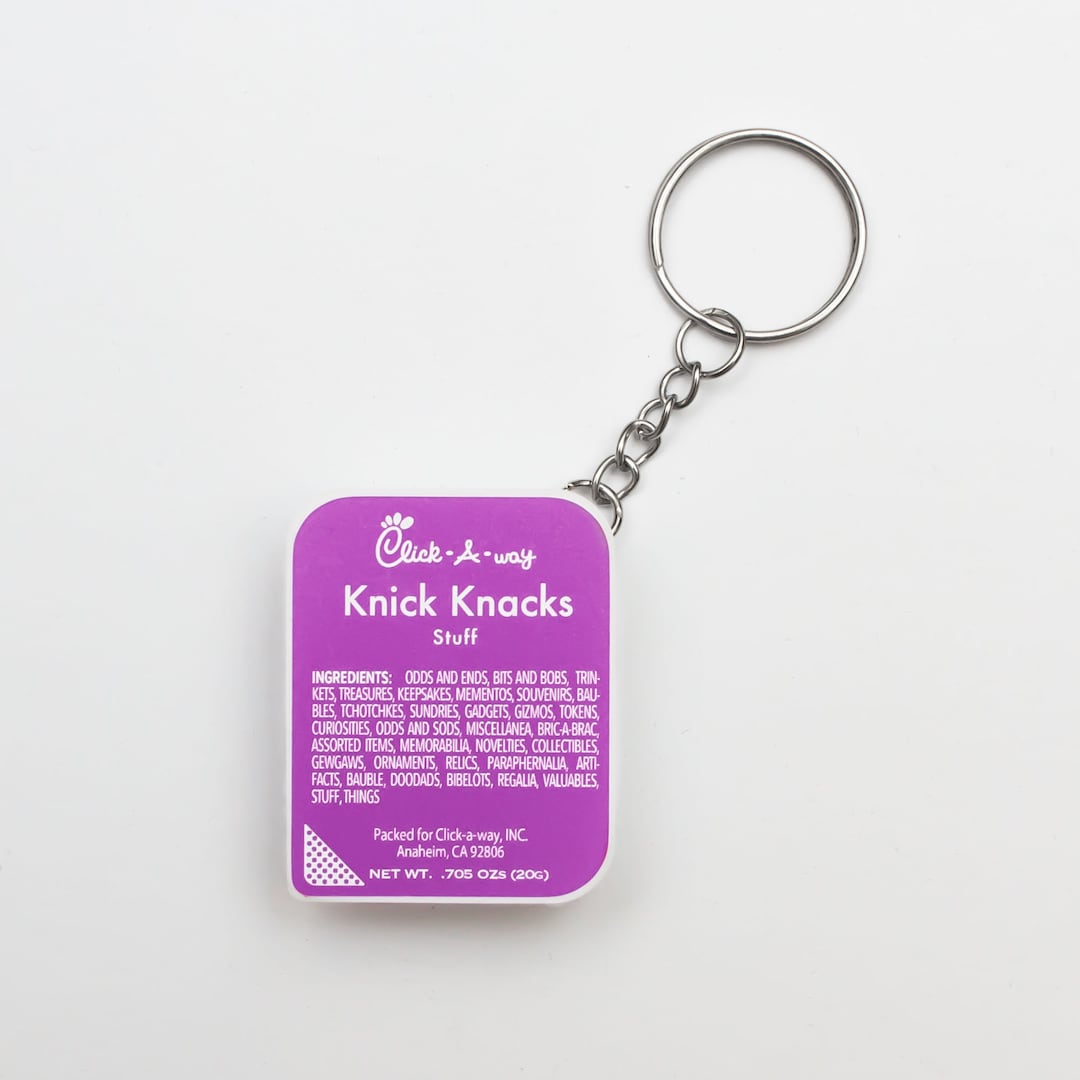 Chicken Nugget Sauce Keychain Storage Container Chick Fil A Parody ...