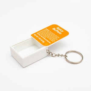 Chicken Mcnuggets Sauce Keychain Storage Container Nugget Pillbox - Etsy