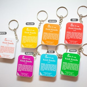 Chicken Nugget Sauce Keychain Storage Container Chick Fil A CFA - Etsy