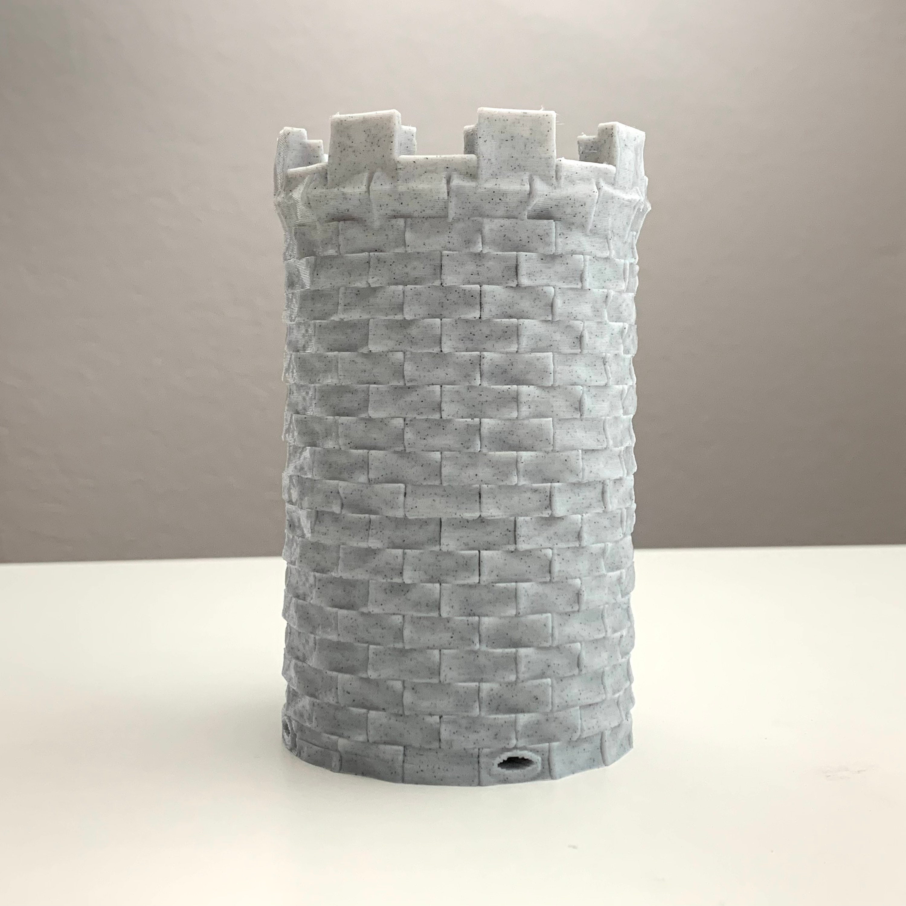 Tall Castle Planter Pot 3D Printed - Etsy