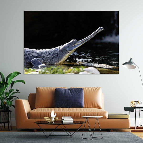 Crocodile Wall Art - Etsy