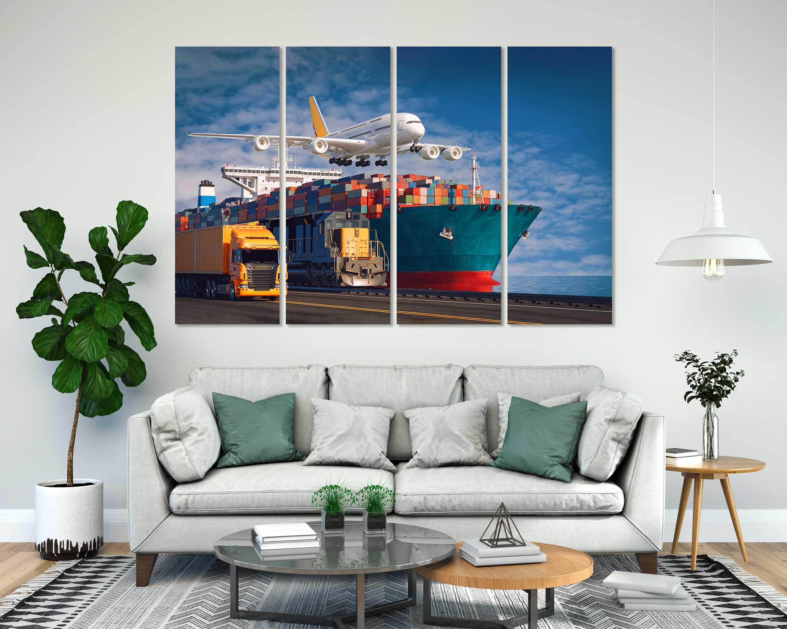 Transportation and Logistics for Wall Decor Logistic - Etsy