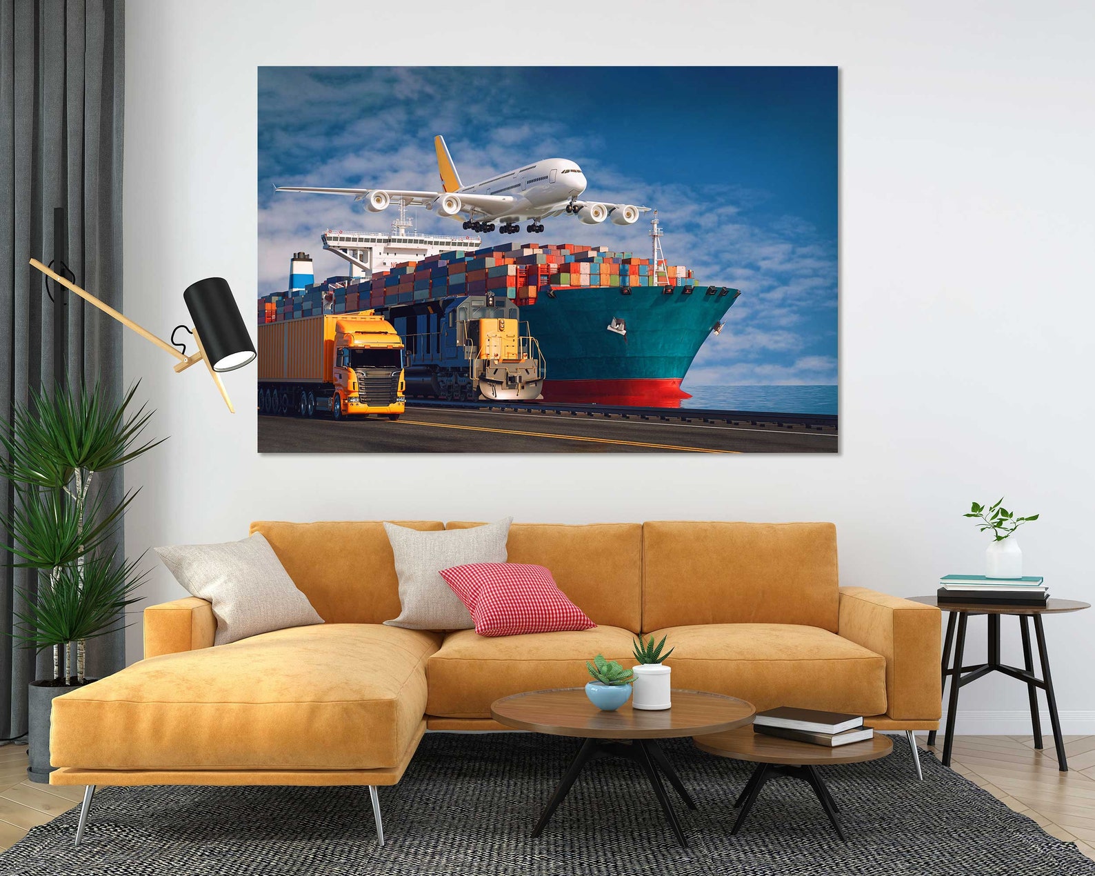 Transportation and Logistics for Wall Decor Logistic - Etsy