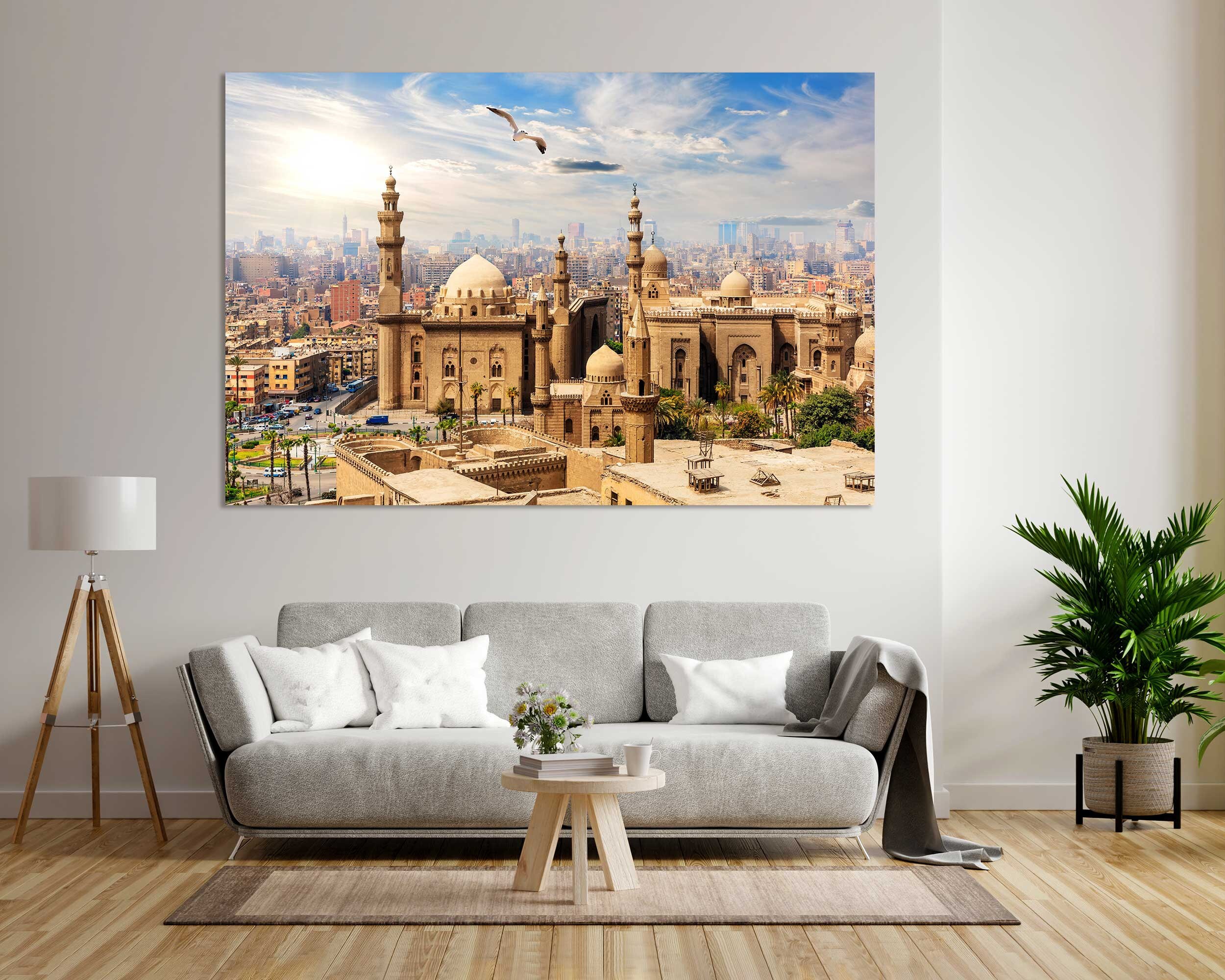 Cairo Cityscape Wall Decoration Cairo Printing Art on Canvas - Etsy