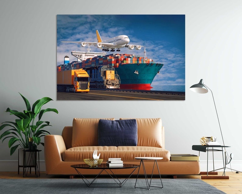 Transportation and Logistics for Wall Decor Logistic - Etsy