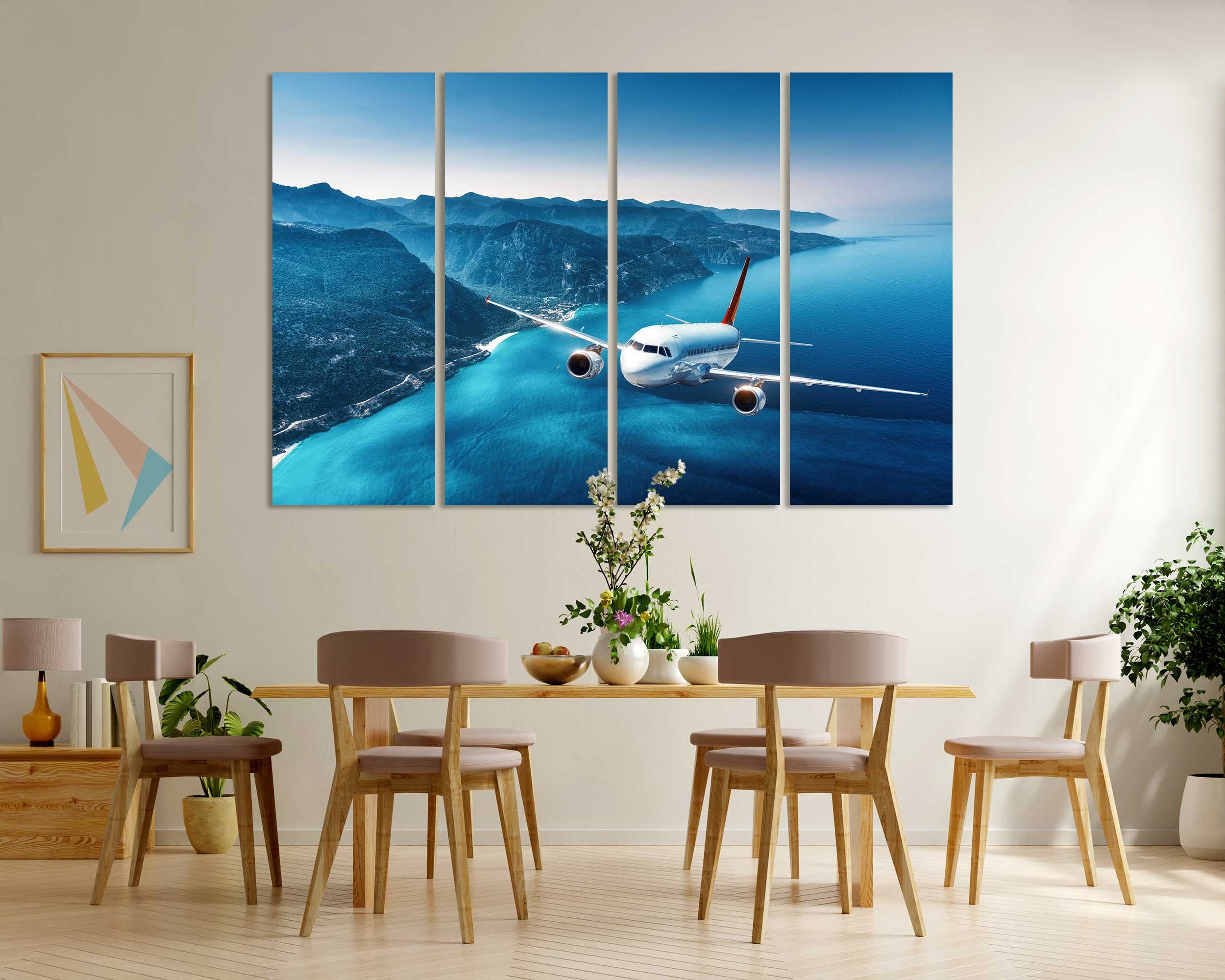 Decor for Wall With Aircraft Picture Passenger Plane Art - Etsy